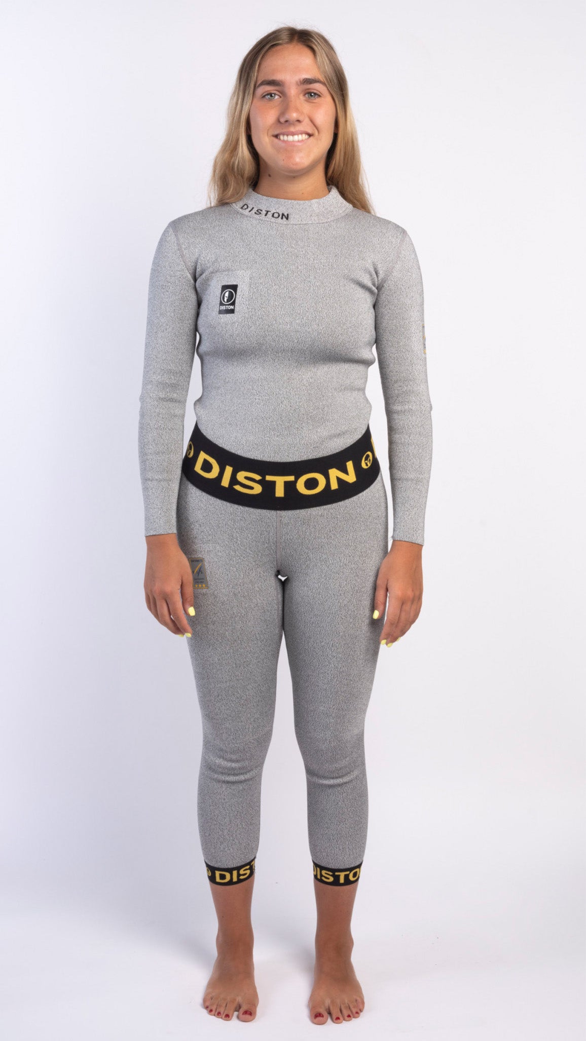DISTON Cut Resistant Pants and Tops for Skiers Women 3 FIS Stars